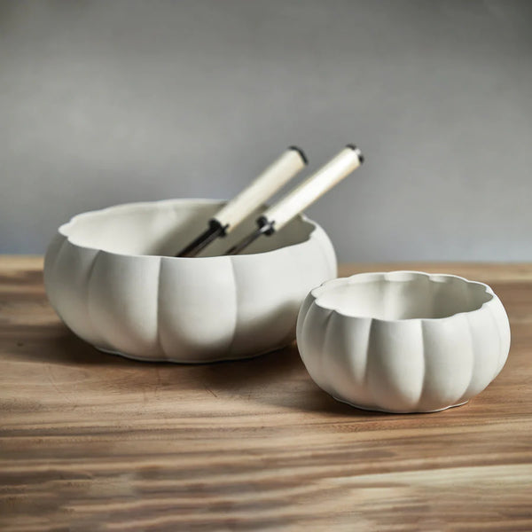 White Ceramic Bowl - Small – Bon Bon